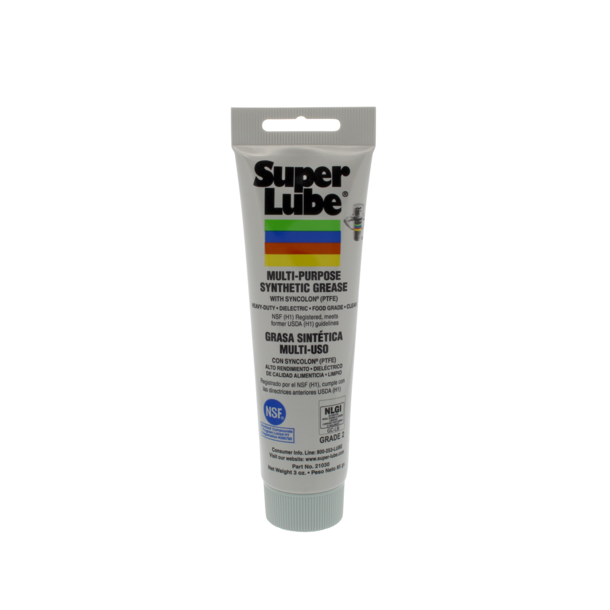 GRASA SINTÉTICA MULTI-USO (NLGI2) SUPER LUBE® CON SYNCOLON (PTFE) - TCI ...